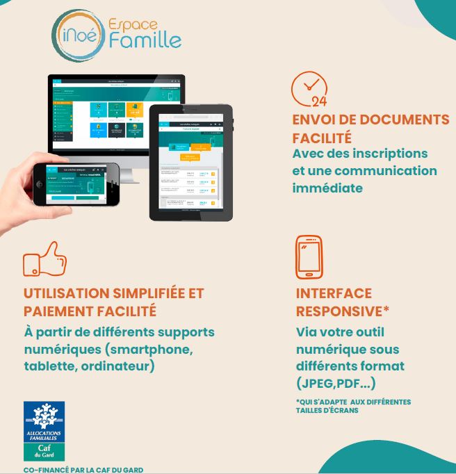 Nouveau ! Inoé, votre nouveau portail famille est en ligne - Les ...
